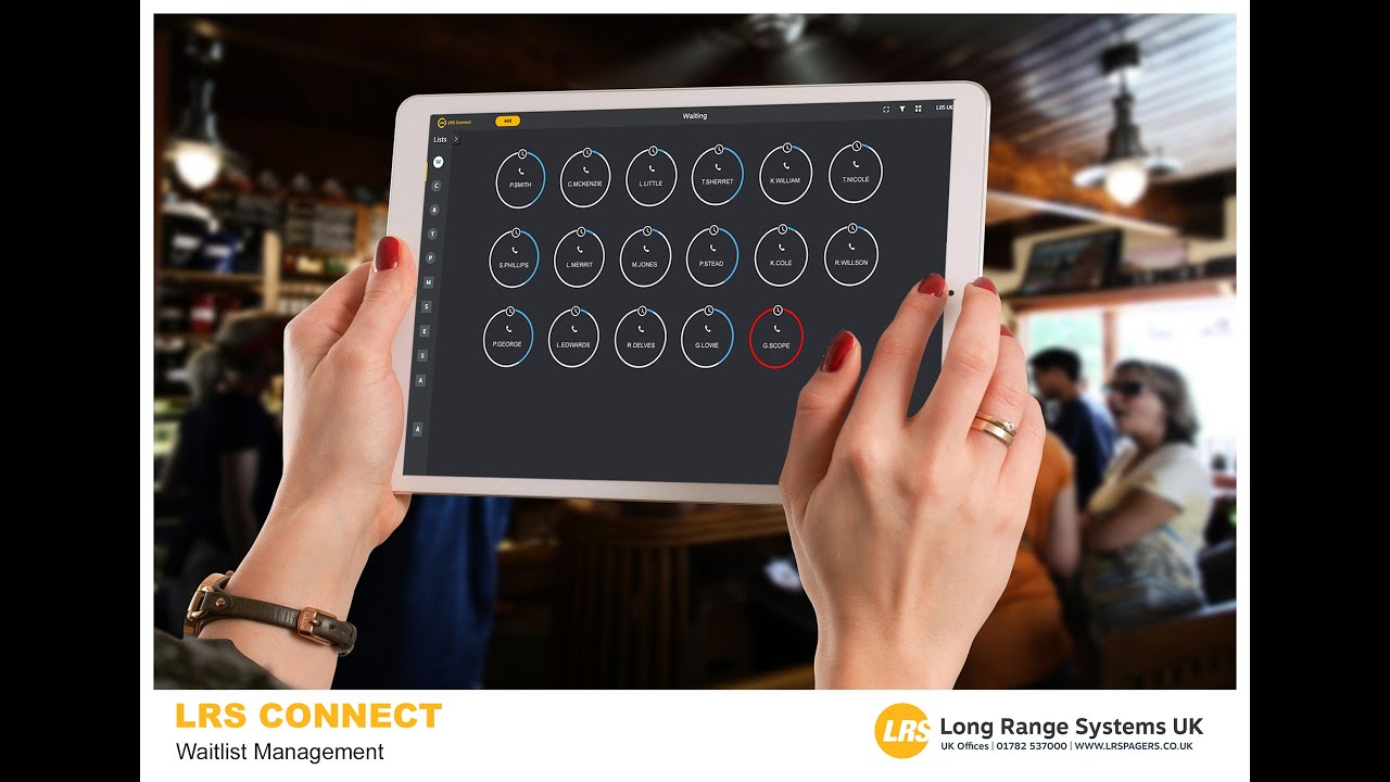 LRS Connect Overview | ConnectSpot | Logistics | Restaurants | Wait ...