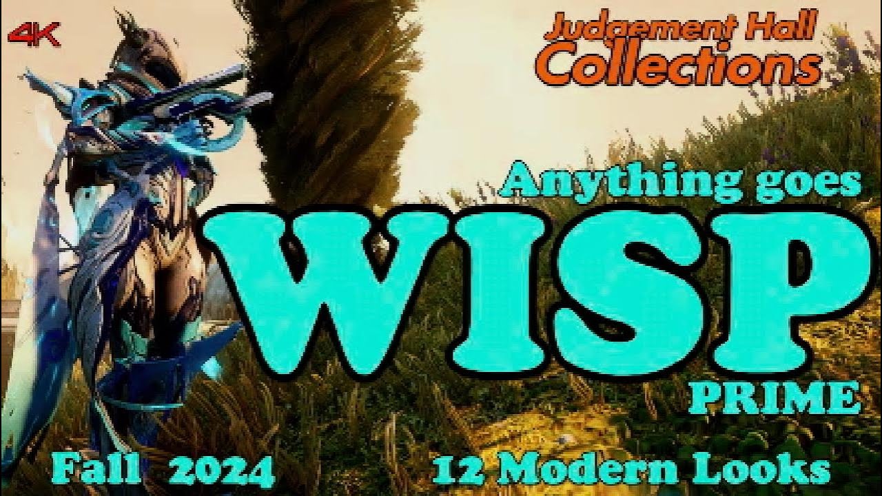 WIsp Prime Fashion frame Warframe Fall 2024 Art-Fashion - YouTube