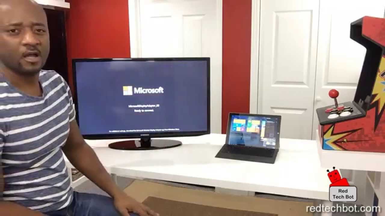 Wireless Media Adapter Setup Video for the Surface Pro 3 and 4 - YouTube