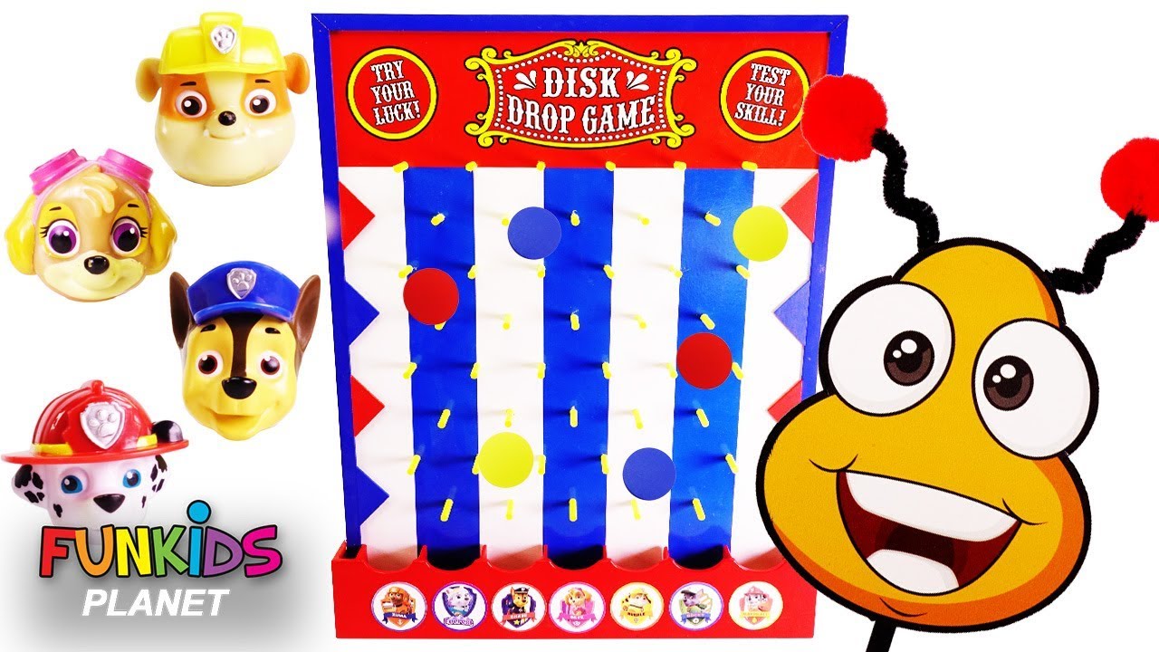 Learn Colors with Disk Drop Game - YouTube