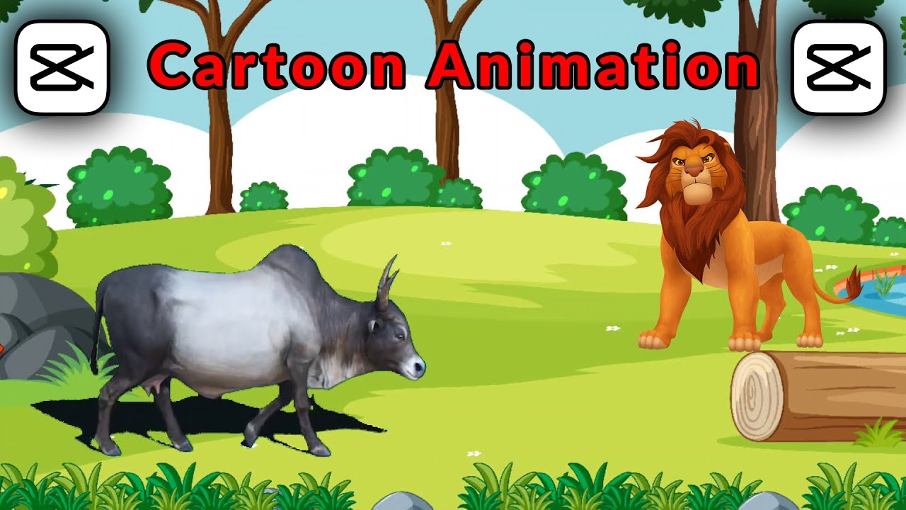 How to Make Cartoon Animation Video in Capcut | Capcut Video Editing ...
