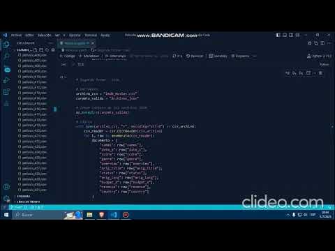 Trabajo Completo (csv, json y couchdb) - YouTube