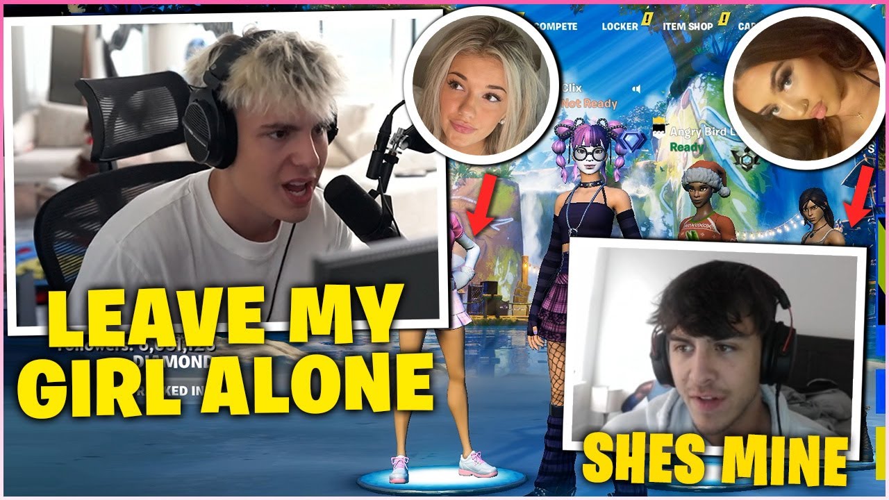 CLIX PROTECTS His NEW GIRLFRIEND On Live STREAM After BUCKE & LACY Did ...