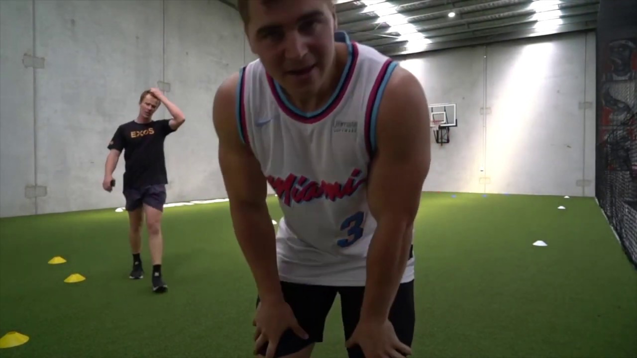 Netball Running Drill 1 - YouTube