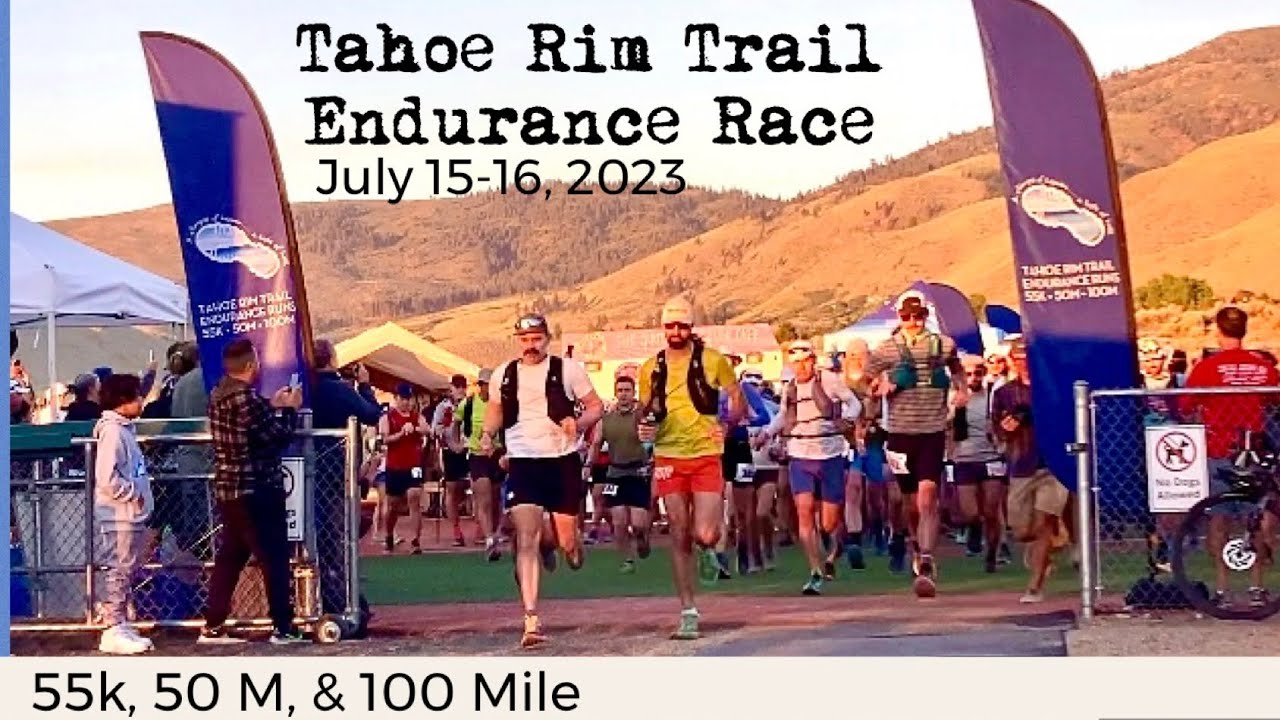 2023 Tahoe Rim Trail Endurance Race 55k, 50M & 100 mile - YouTube