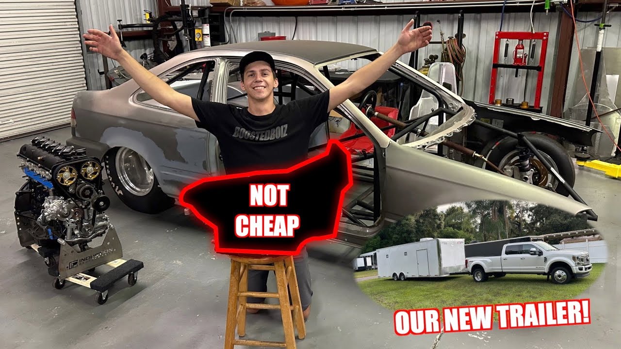 The Tube Chassis Civic's New FULLY BUILT Transmission! We Got a New ...