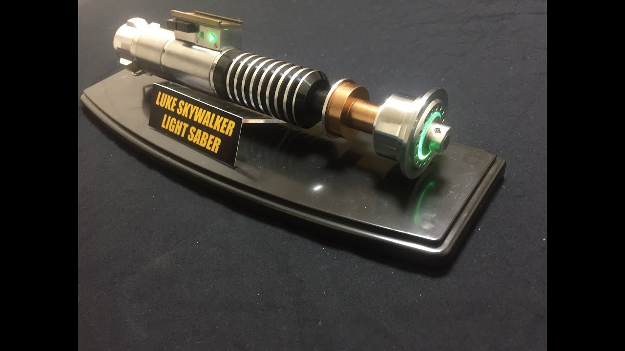 Luke HERO Lightsaber Prizm5.5 Neopixel By YMGT - YouTube