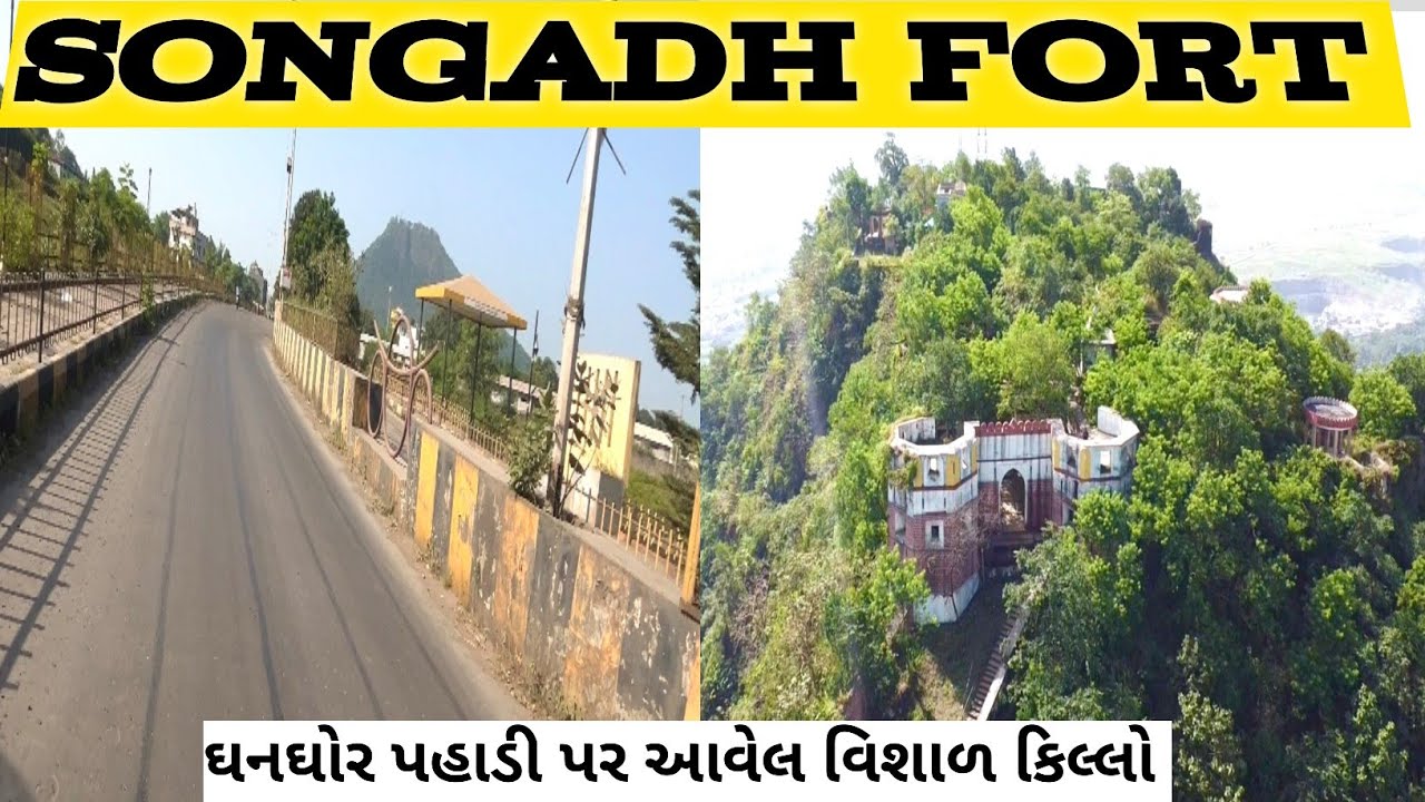 વિશાળ જંગલો માં આવેલ કિલ્લો || fort || Songadh killa || Songadh fort ...
