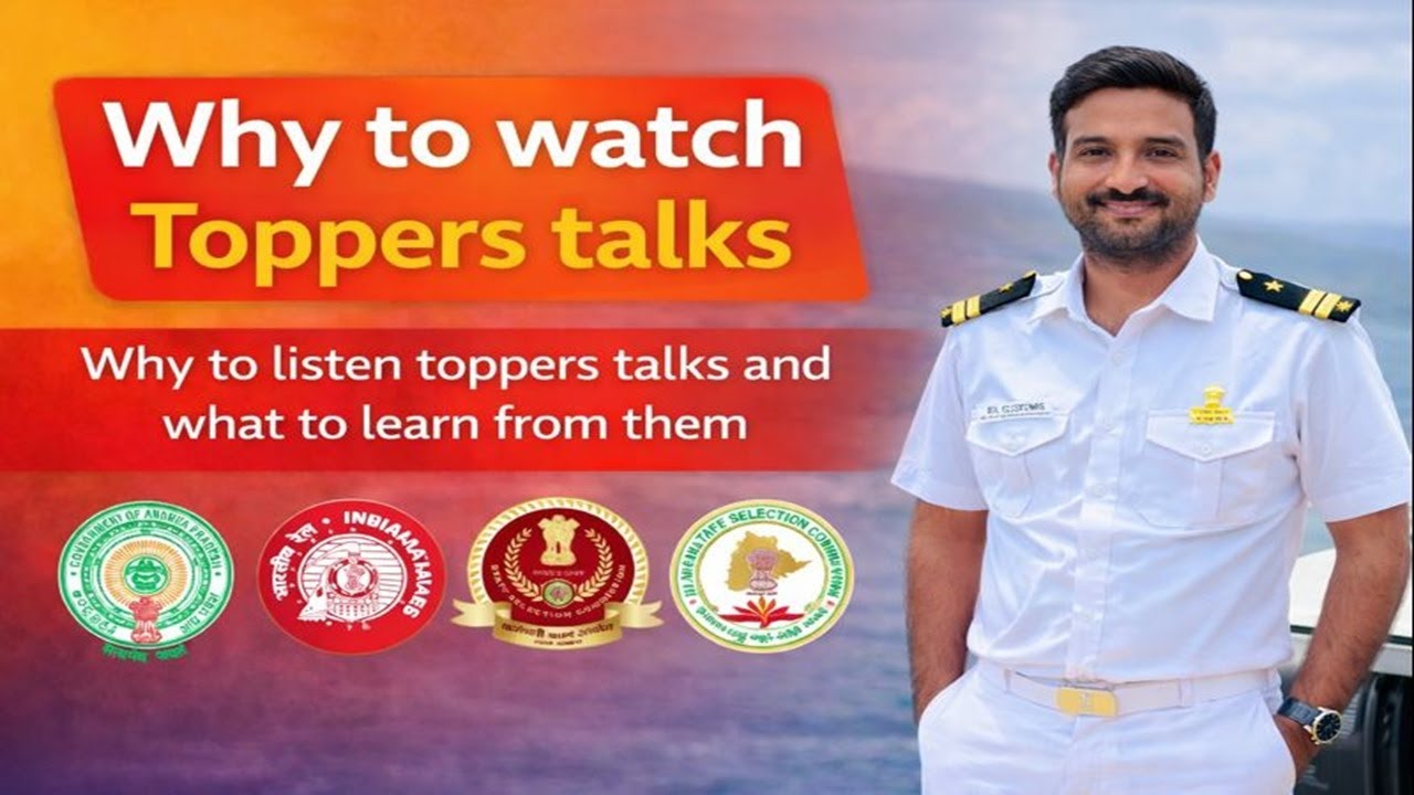 Why to watch Toppers Talks| What to learn from Toppers|| MathswithMani ...