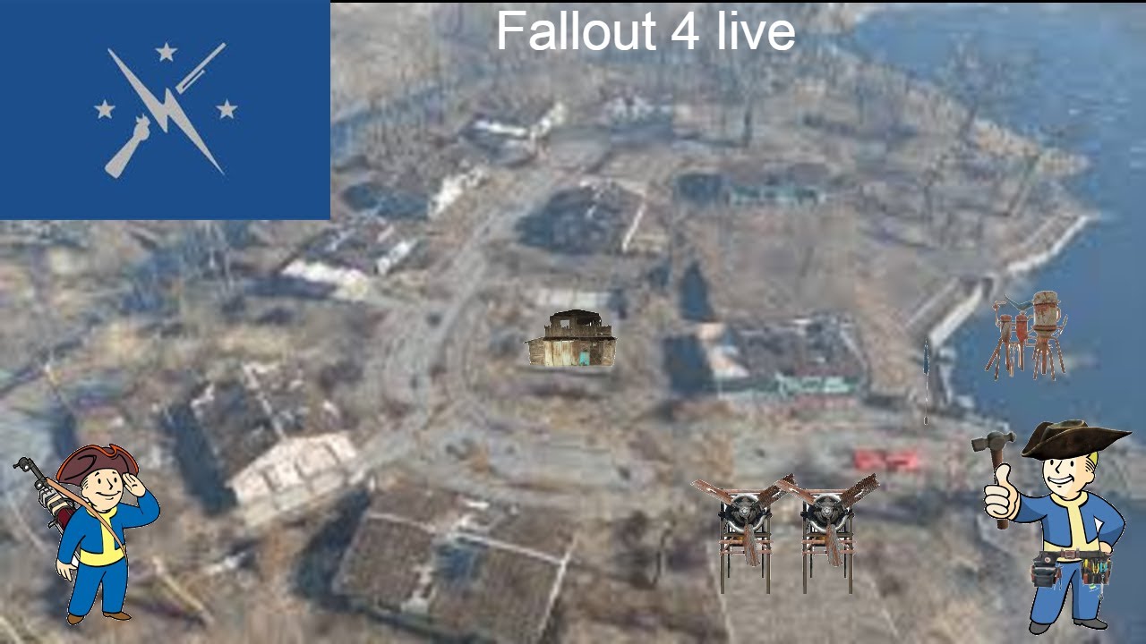 Fallout 4 stream, More building - YouTube