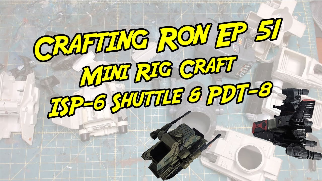 Crafting Ron Ep 51: More Mini-Rog Crafts to TTRPG vehicles!! - YouTube