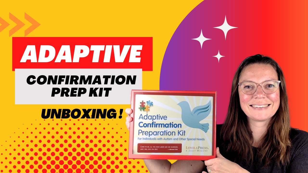 Unboxing: The Loyola Press Adaptive Confirmation Preparation Kit - YouTube