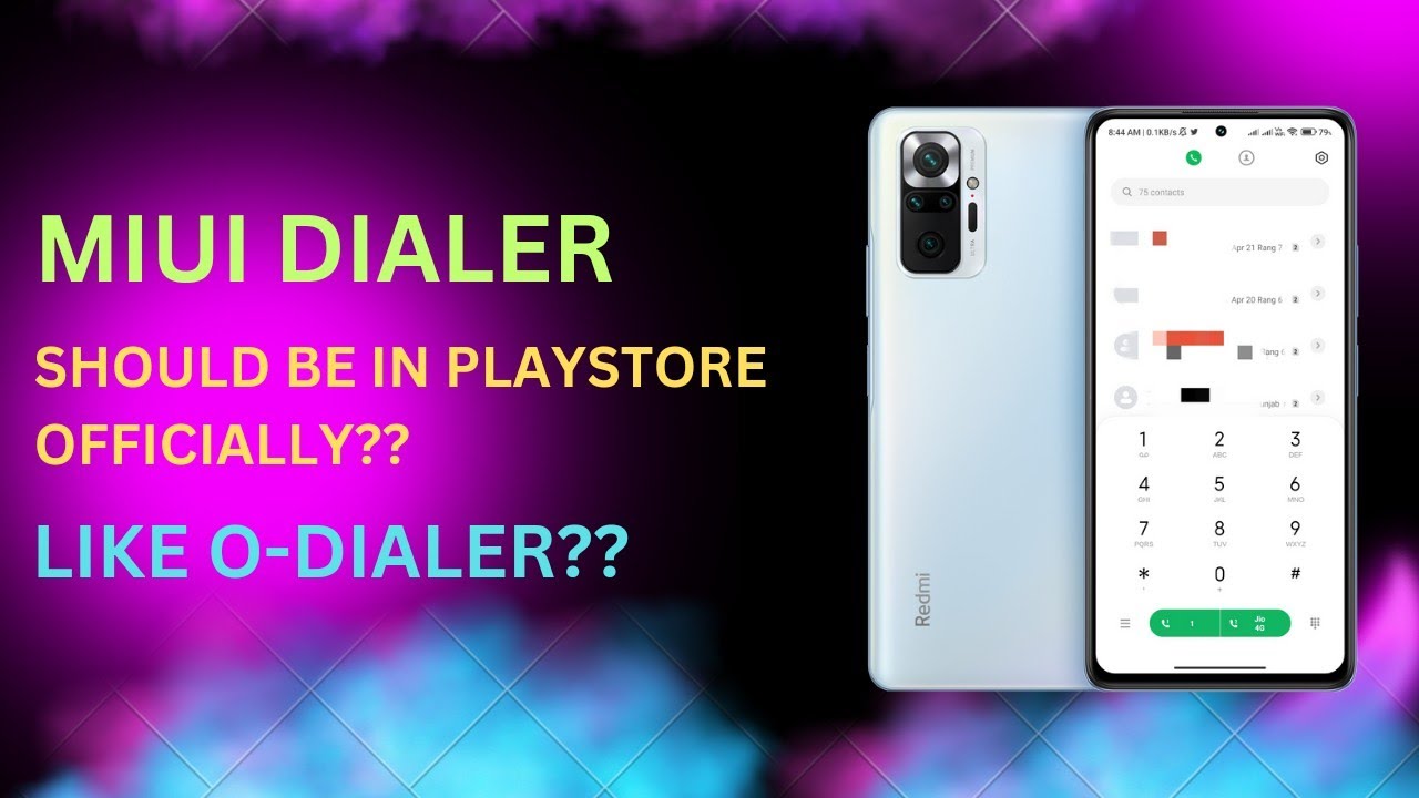 MIUI Dialer should be in PlayStore?? O-Dialer in PlayStore | MIUI ...