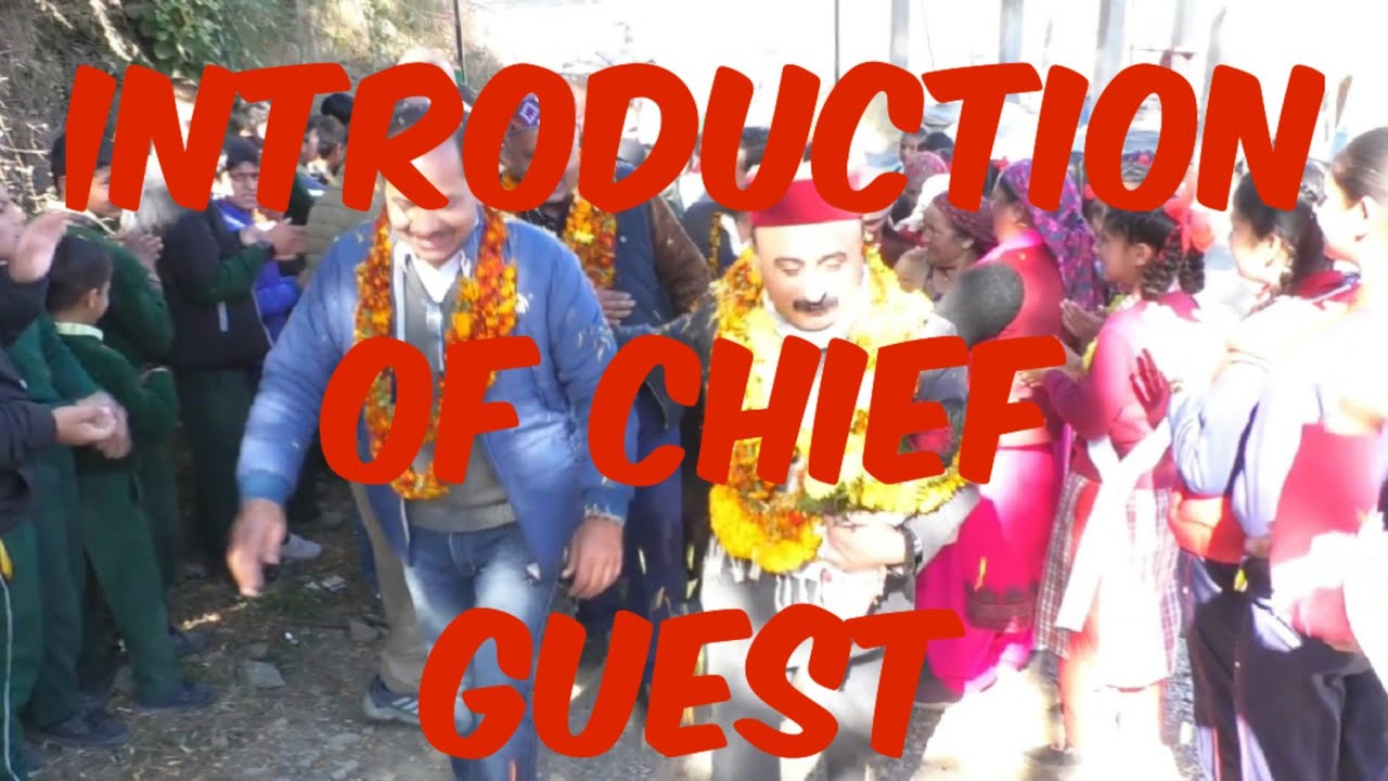 Introduction of chief guest Sh. GOPAL CHAUHAN - YouTube