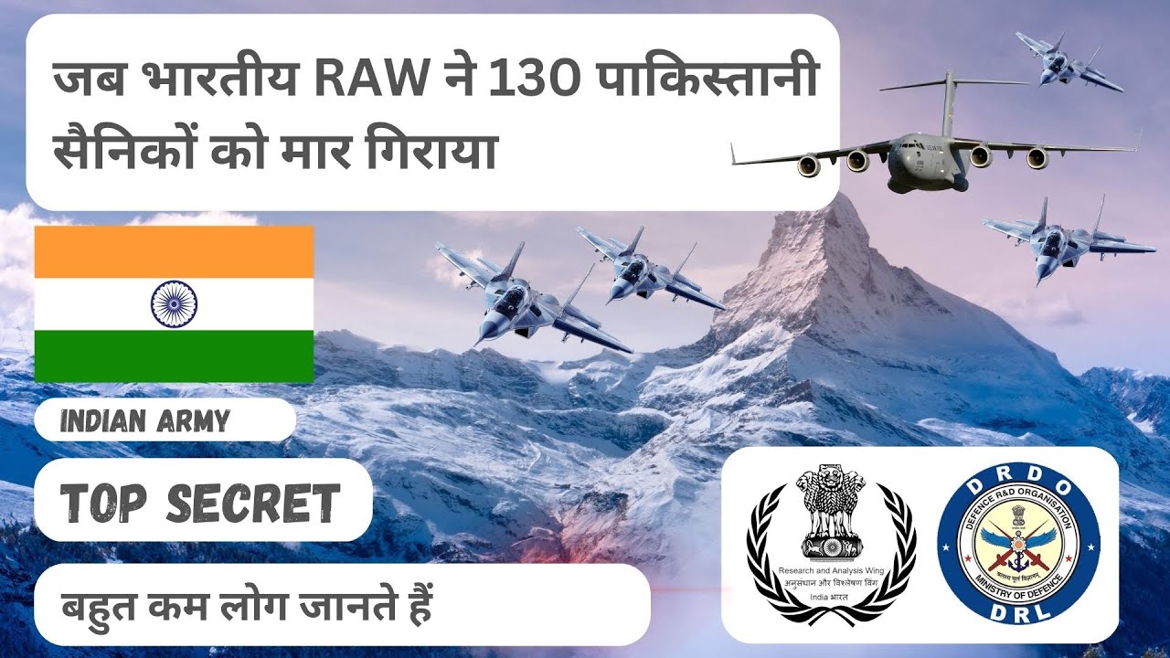 Operation White Wash ||Top Secret Operation of Indian Army || RAW ...