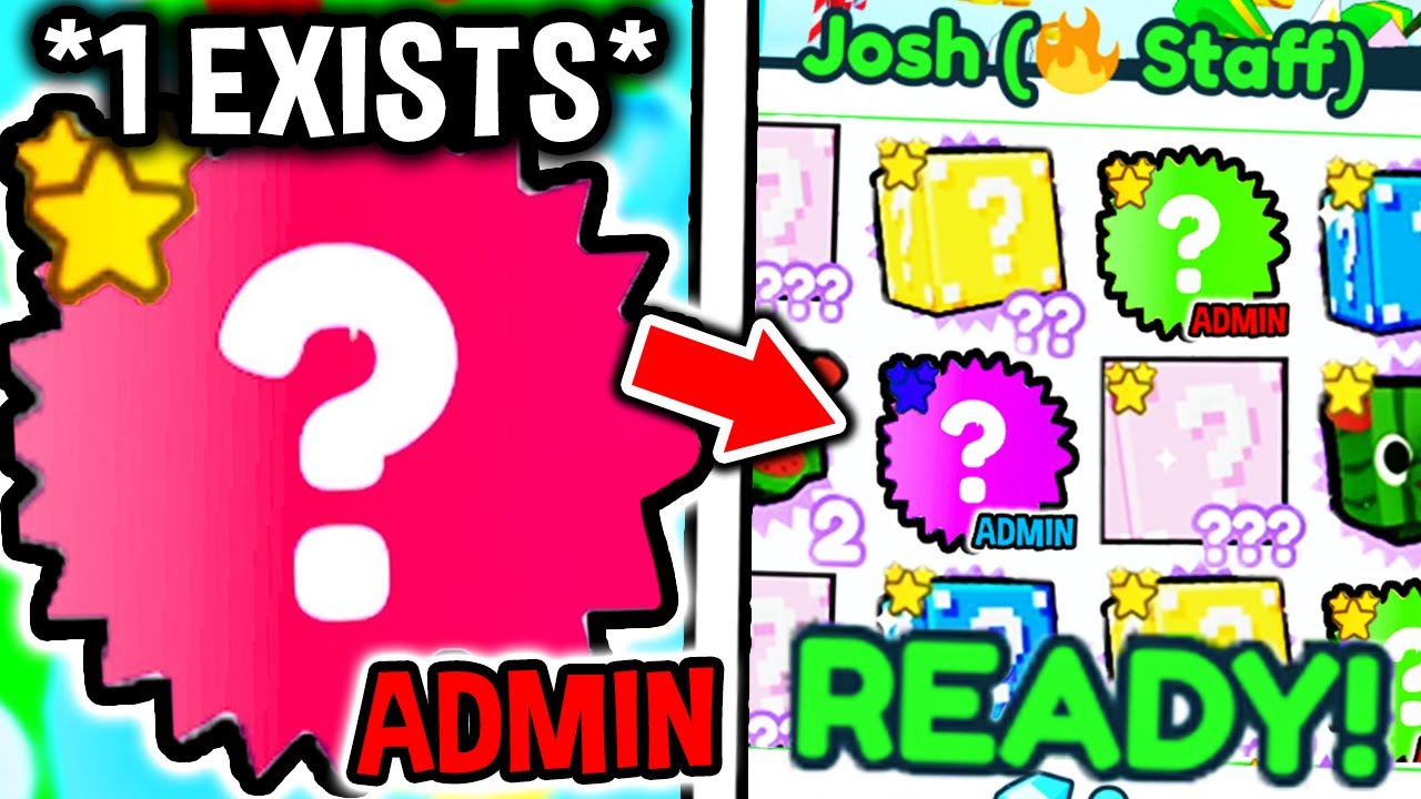 Trading SECRET ADMIN PET To ADMIN in Pet Simulator X.. - YouTube