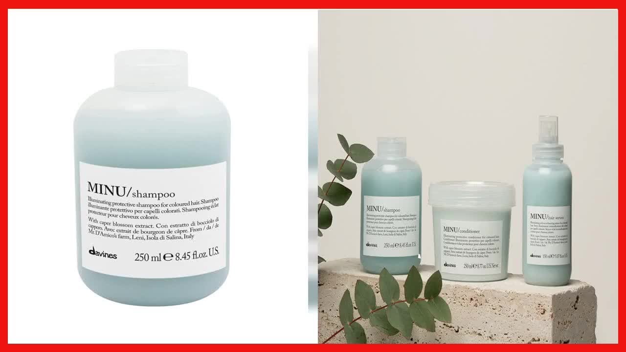 Great product - Davines MINU Shampoo, Color Retention Shampoo For ...