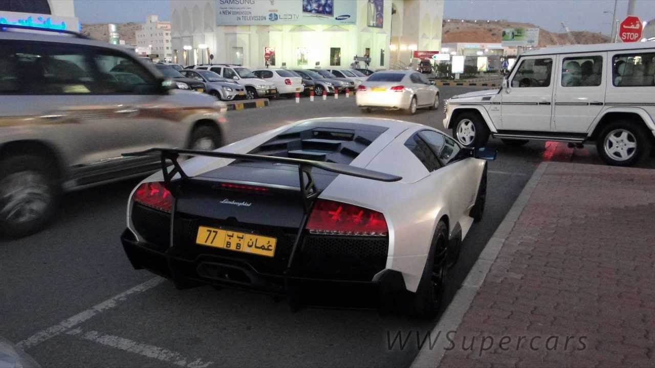 Lamborghini Murcielago LP670-4 SuperVeloce in Muscat, Oman - YouTube