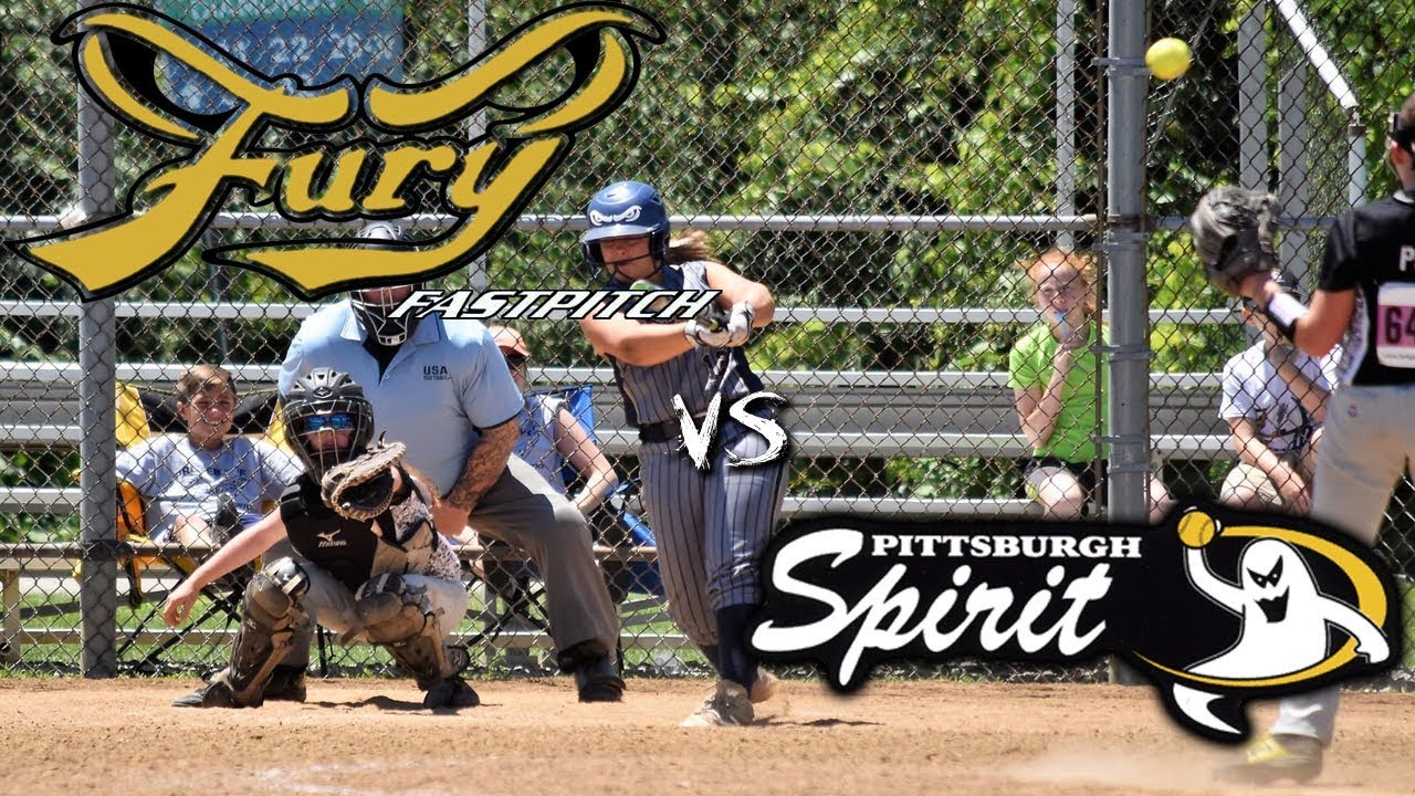 Fury Fastpitch Vegas 02 vs Pittsburgh Spirit 14u fastpitch softball ...