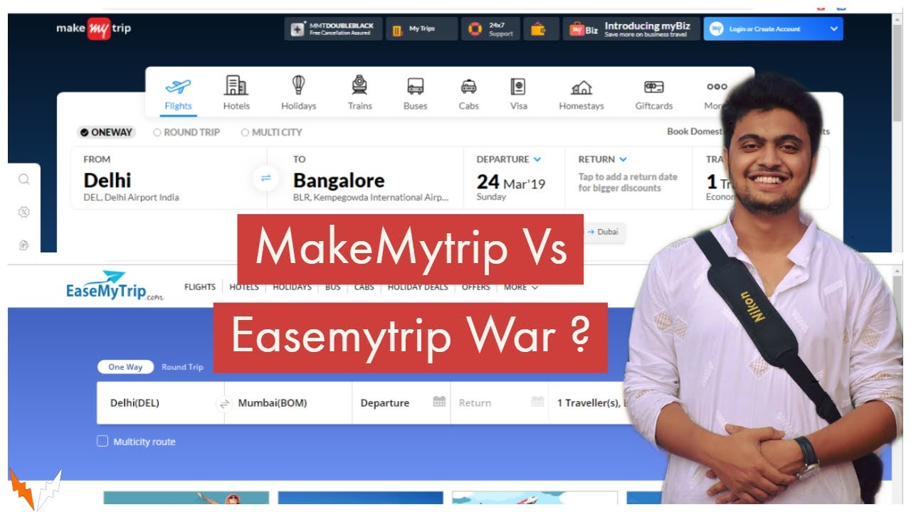 Makemytrip Vs Easymytrip Case Study | News Hindi - YouTube