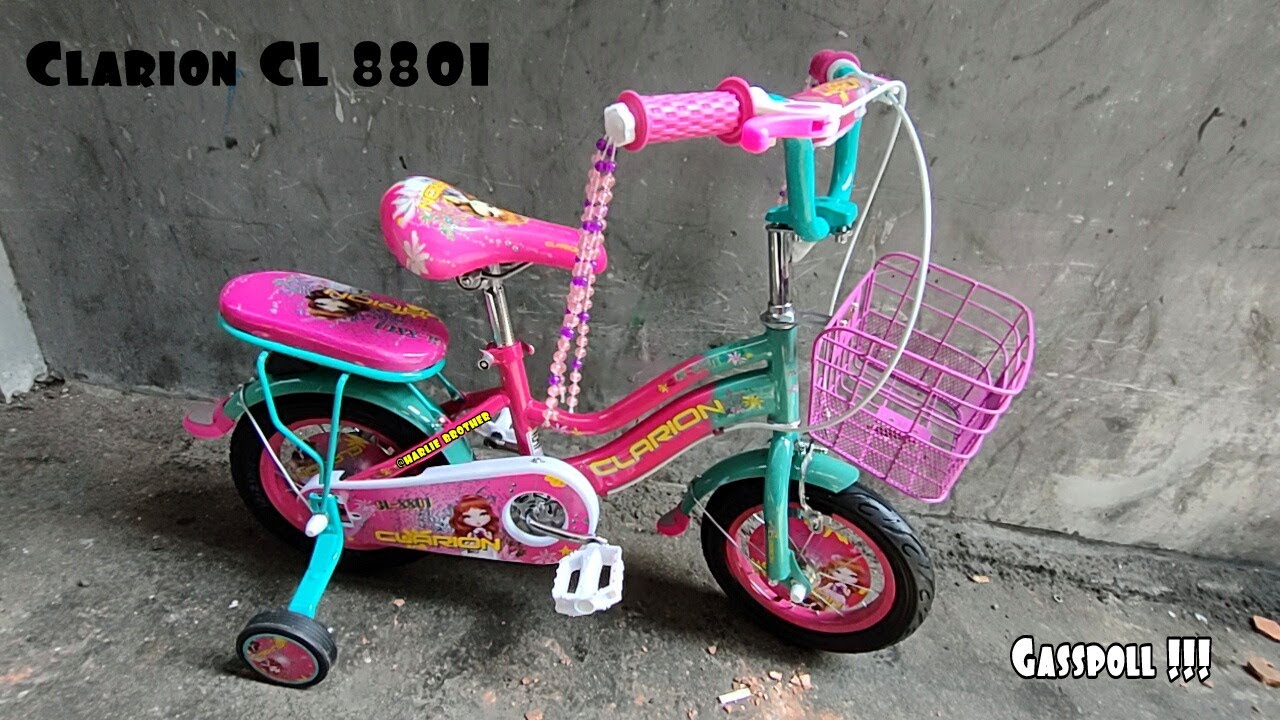 SEPEDA MINI ANAK CLARION CL 8801@HARLIEBROTHER - YouTube