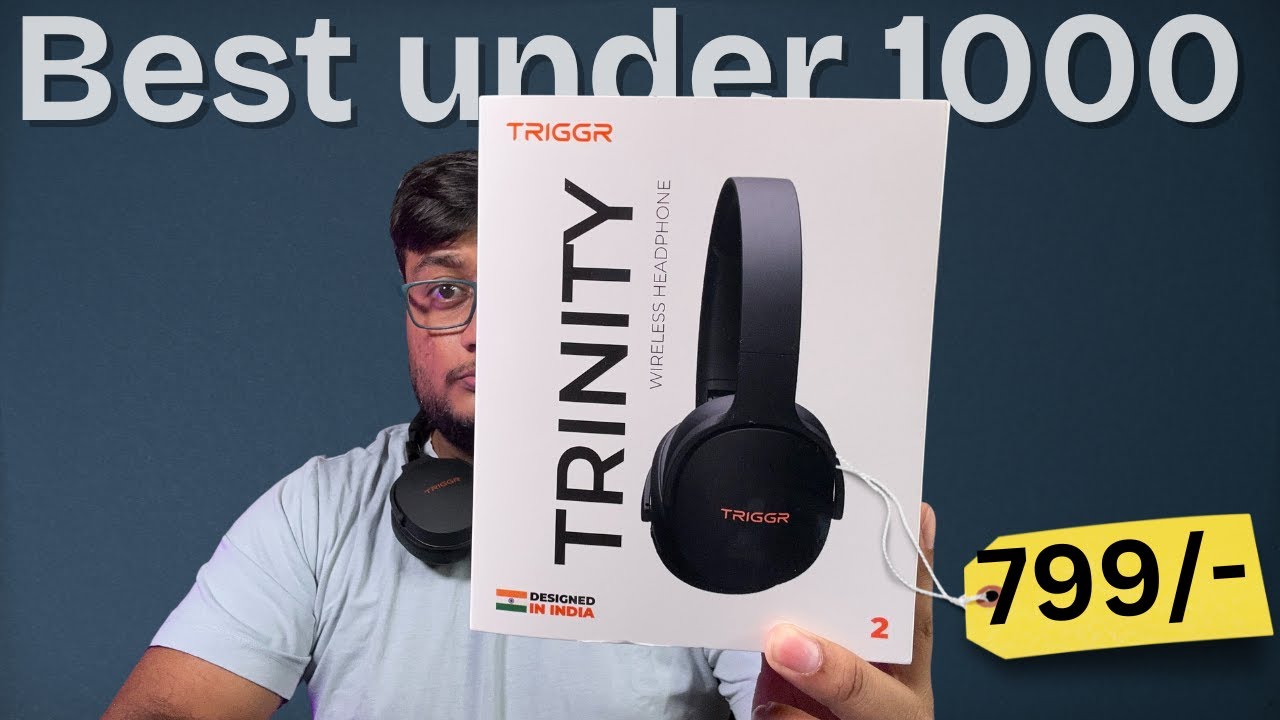 Triggr trinity 2 unboxing and review || A best wireless headphone under ...