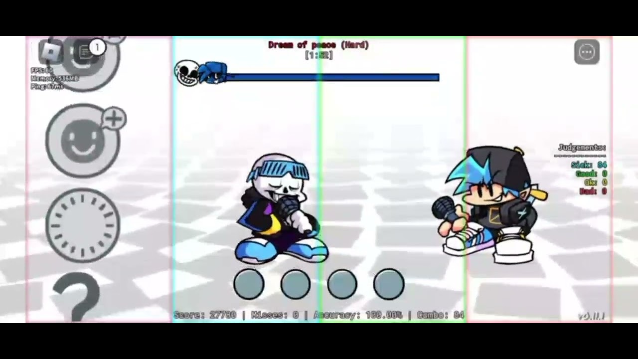 dream of peace fnf but me and sans sing it - YouTube