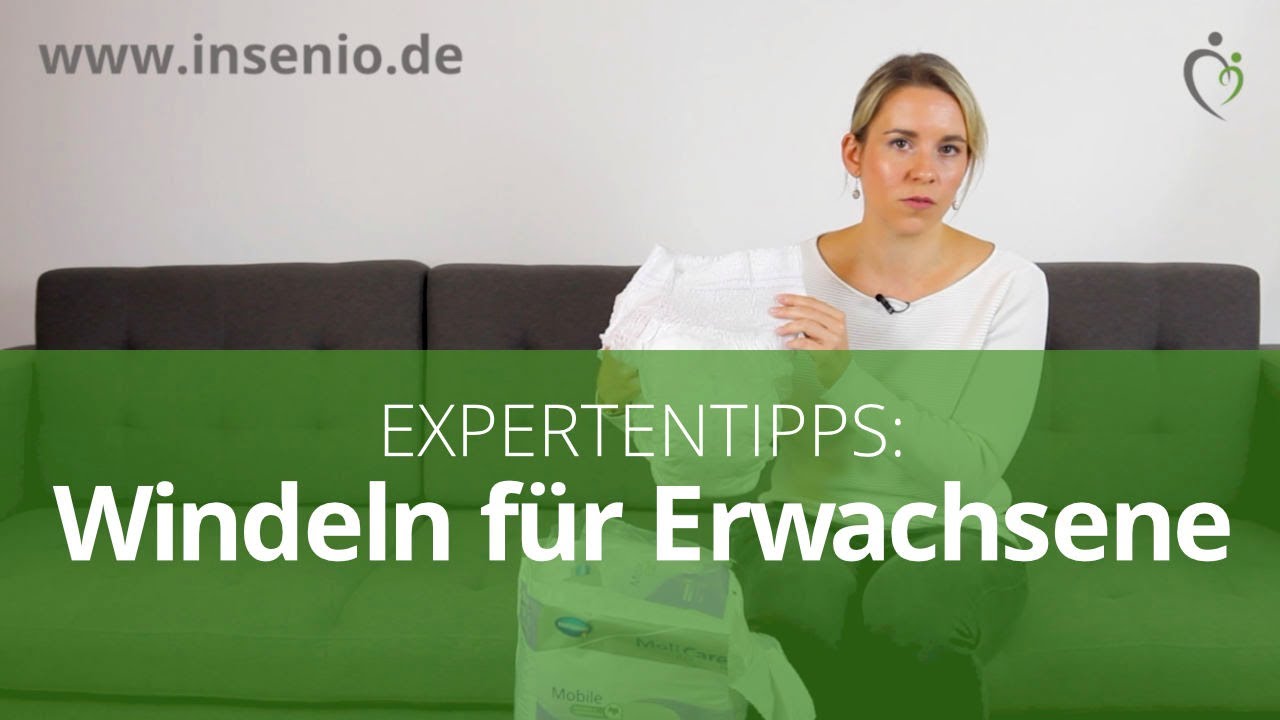 Windeln für Erwachsene: Expertentipps von Nora (Krankenschwester) - YouTube