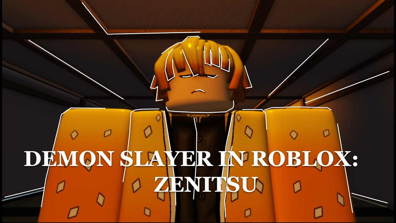 DEMON SLAYER IN ROBLOX: ZENITSU VS DEMON #SHORTS - YouTube