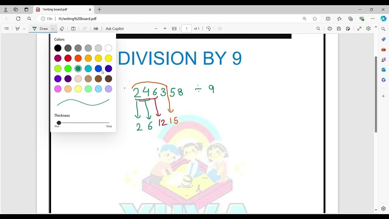 Division by 9 - YouTube