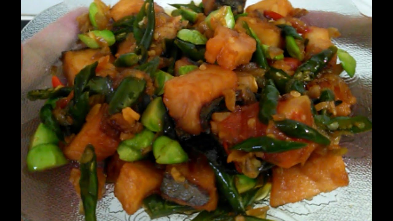 Resep Tumis Jambal Roti Pete Cabe Ijo | masak mudah dan enak - YouTube