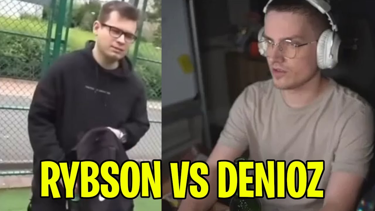RYBSON WYZYWA SIĘ Z WIDZEM - RYBSON VS DENIOZ - YouTube