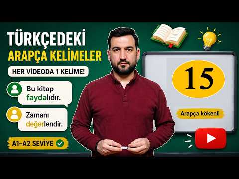 Türkçedeki Arapça kelimeler # 15