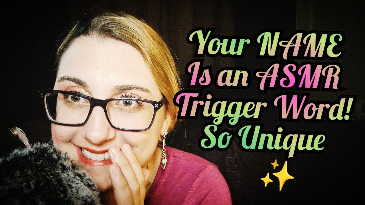 Asmr Repeating Your Name Into A Trigger Word Mouth Sound With Hand