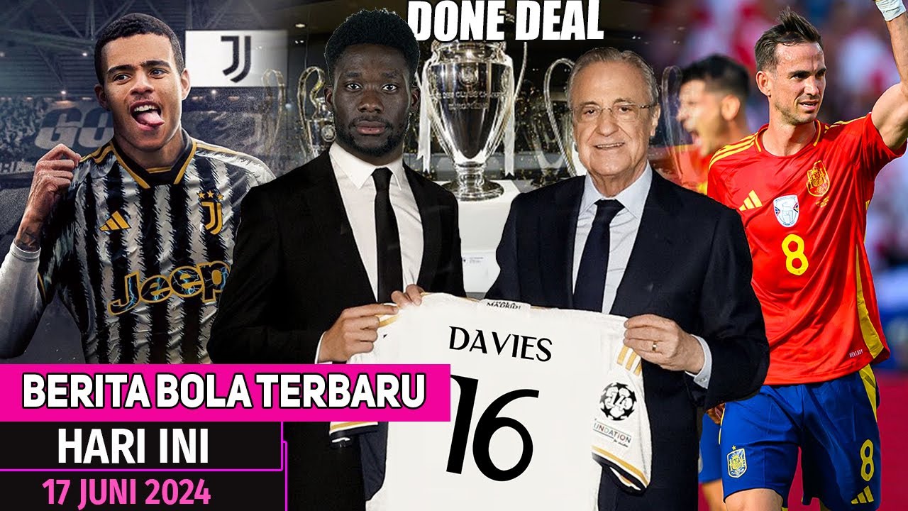 DEAL Alphonso Davies Gabung MADRID🤝Kalahkan KROASIA, SPANYOL Di Jagokan ...