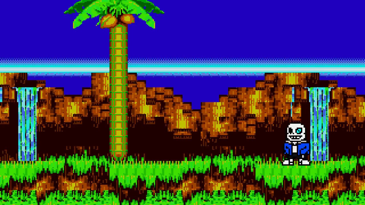 Tails vs Sans sprite animation - YouTube