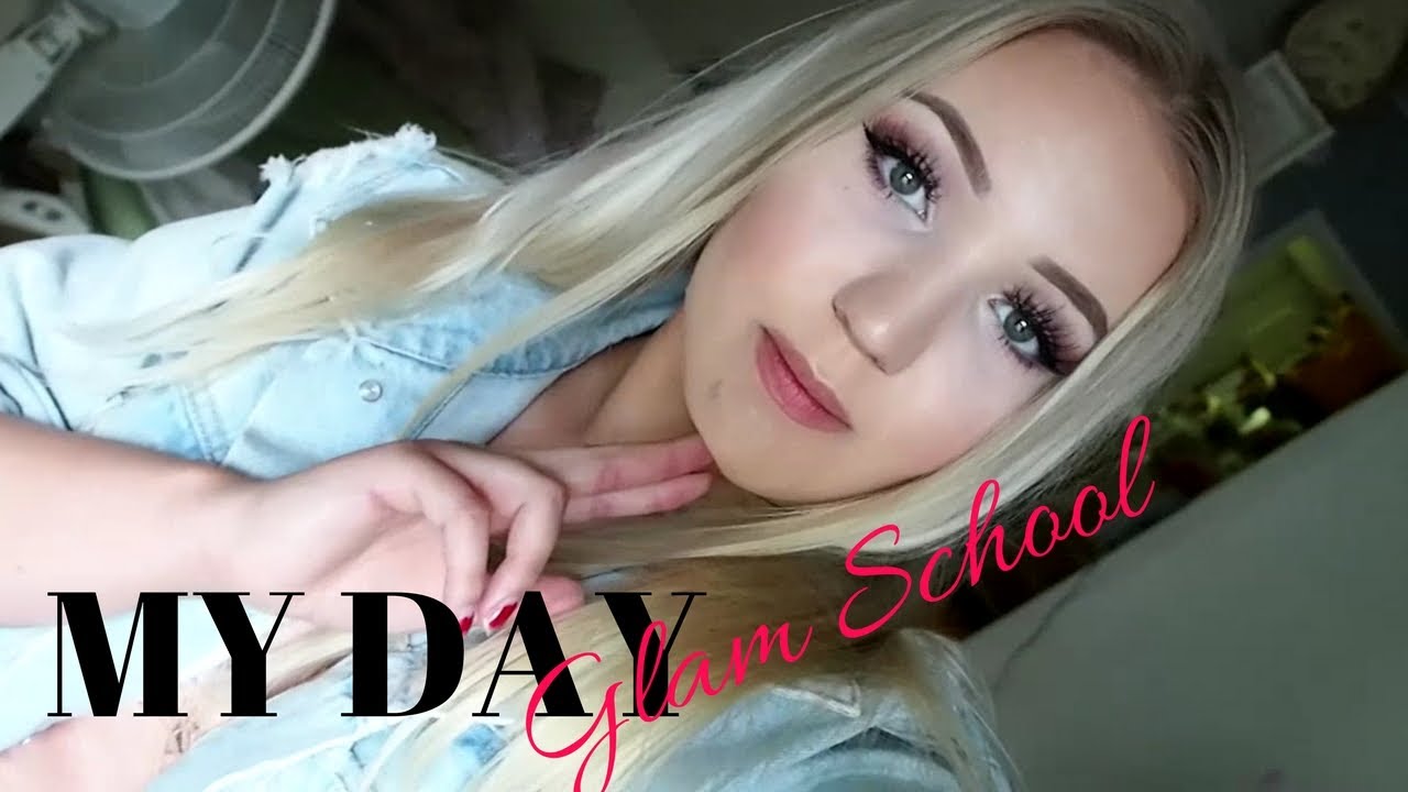 MY DAY::GLAM SCHOOL HELSINGISSÄ - YouTube