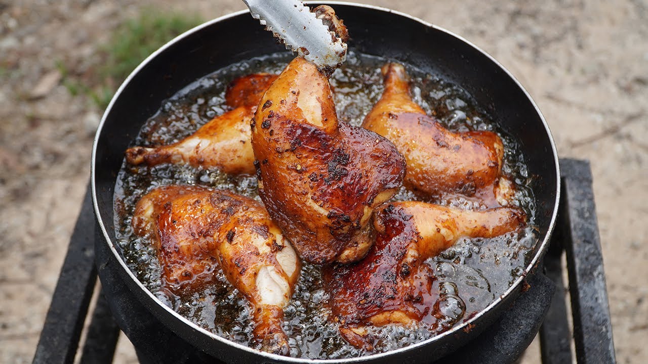 The Secret to the Perfect Fried Chicken Legs | Crunchy Fried Chicken ...