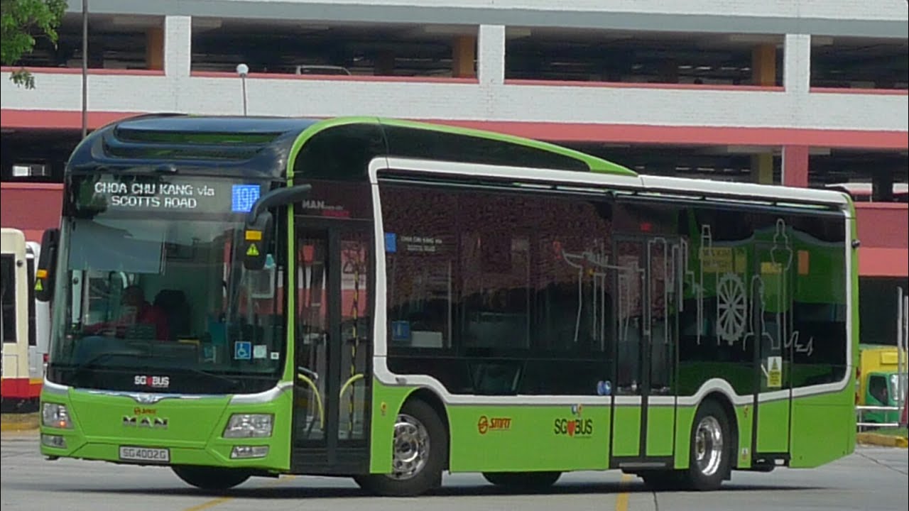 SMRT Bus Service 190, SG4002G - YouTube