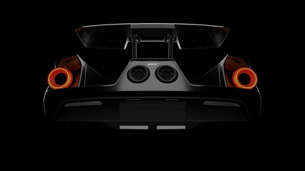 Ford GT 2.0 - animated commercial I made in Blender. - YouTube