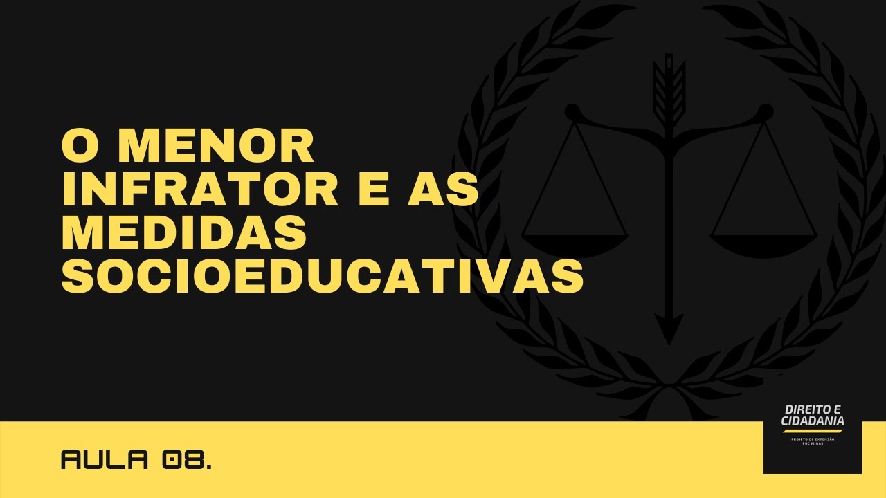 O menor infrator e as medidas socioeducativas. Aula 08. - YouTube