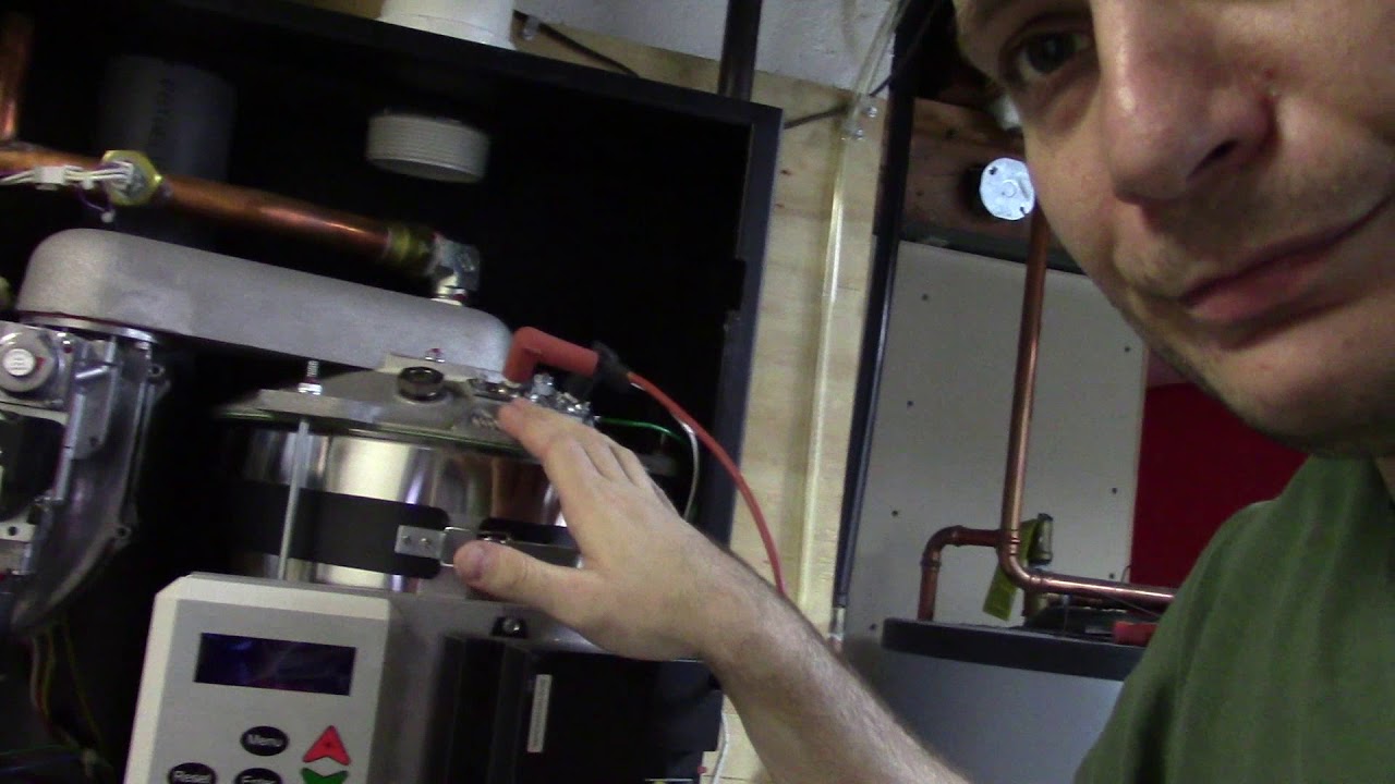 Cleaning scale and minerals out of your boiler - YouTube