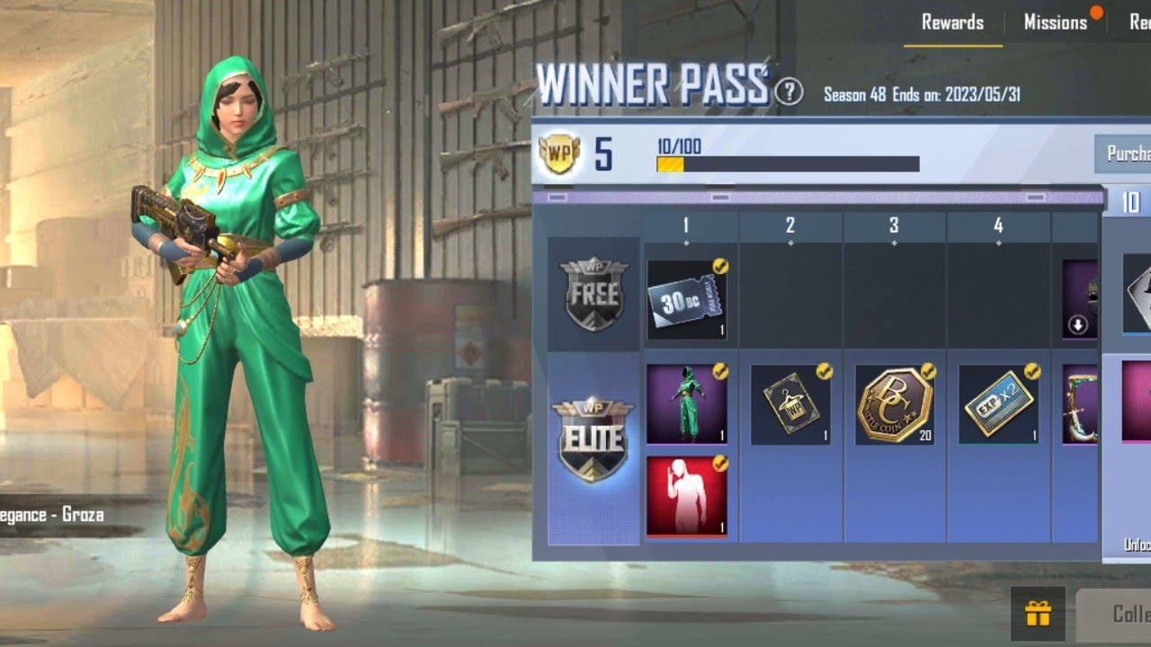Pubg Lite Season 48 Winner Pass | 1 To 50 Rewards 😍| Season 48 Winner Pass Pubg Lite || Season ...