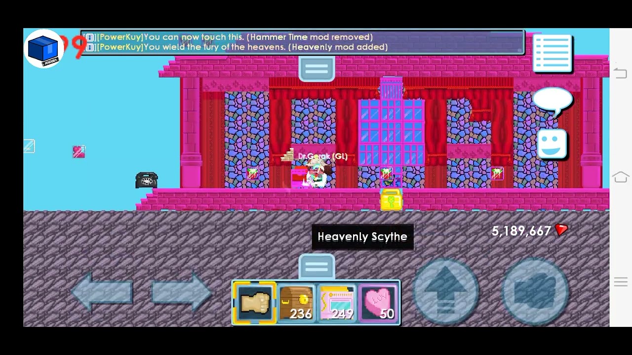 MAKE HEAVENLY SCYTHE GROWTOPIA!!! CPS - YouTube