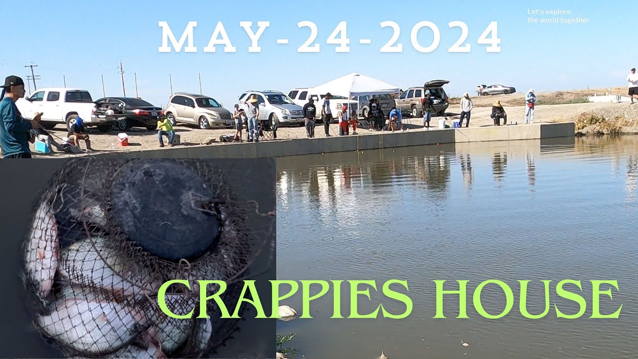 Crappies House Desert Canal Near Lemoore.#laos #usa #thailand #crappie ...