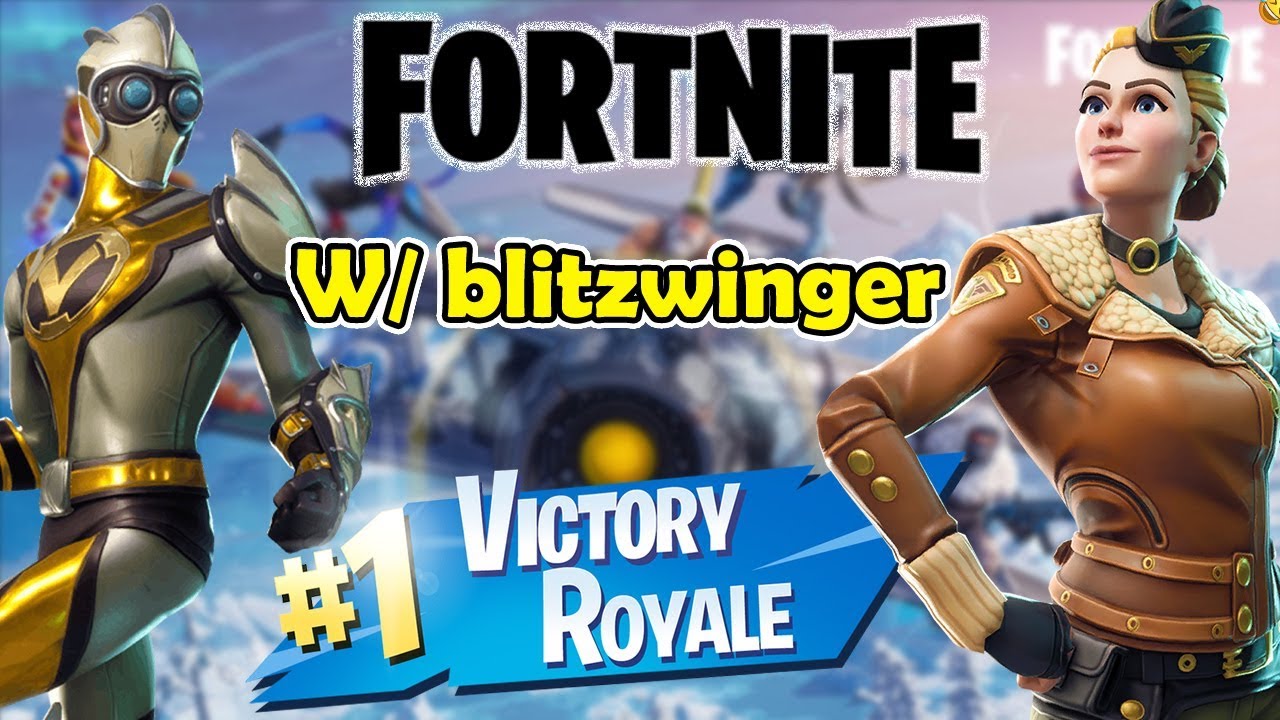 Fortnite - Livestream - w/ Blitzwinger (We actually did decent) - YouTube