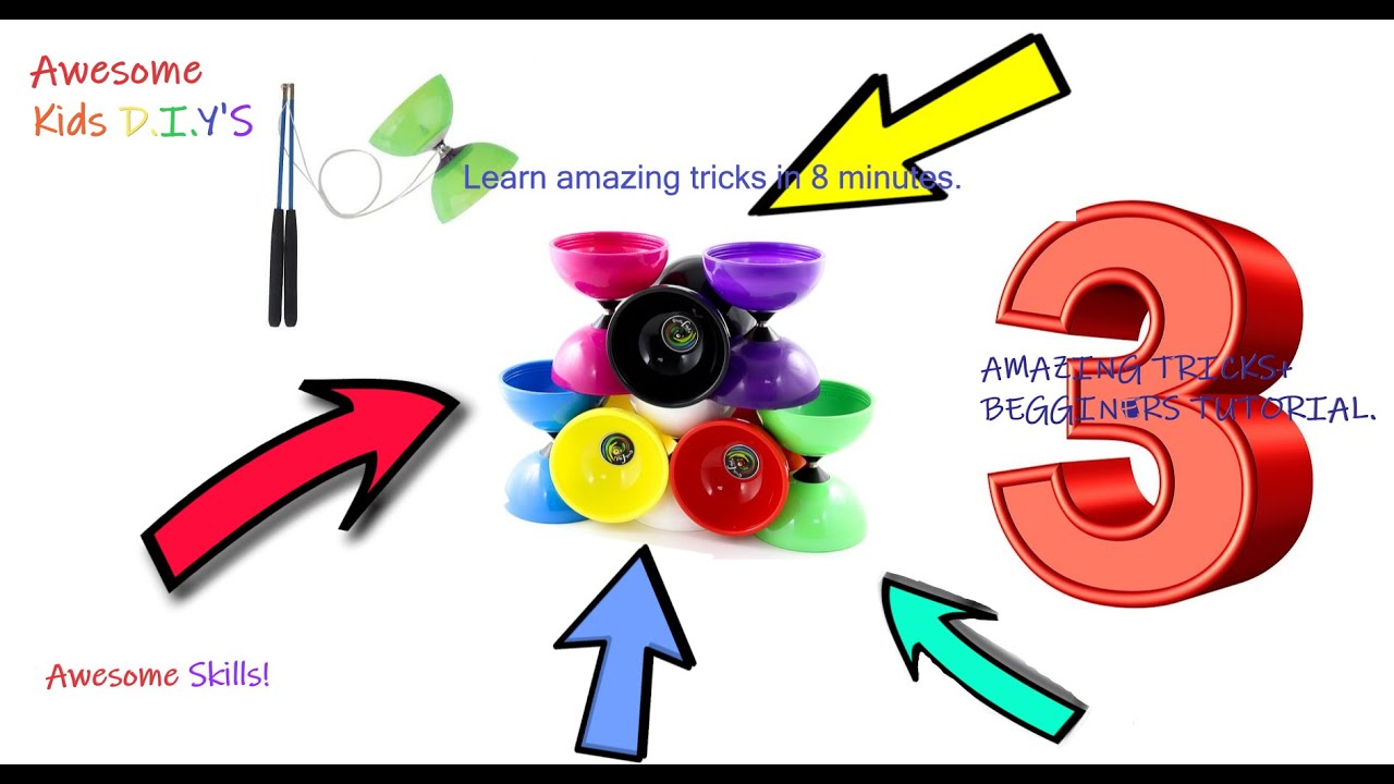 Beginners Guide To Using/ Performing Tricks On A Diabolo - YouTube