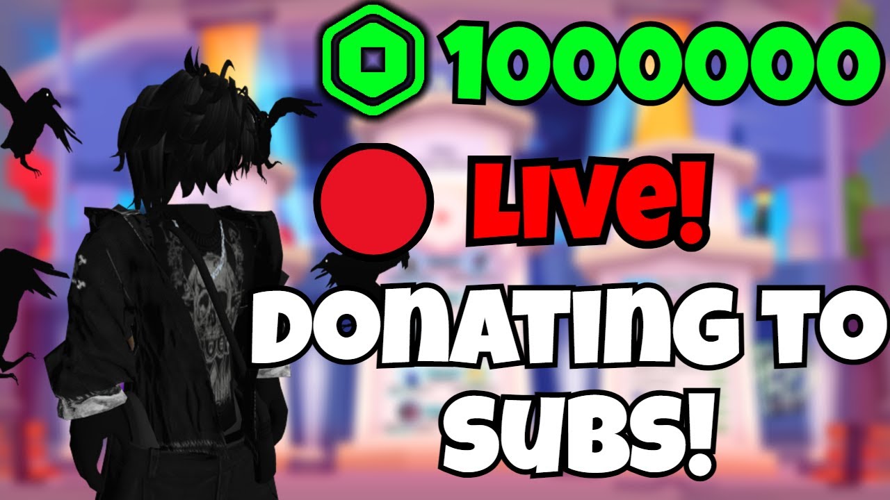 ROBLOX DONATING/RAISING STREAM ON PLS DONATE | R$500 GIVEAWAY SOON ...