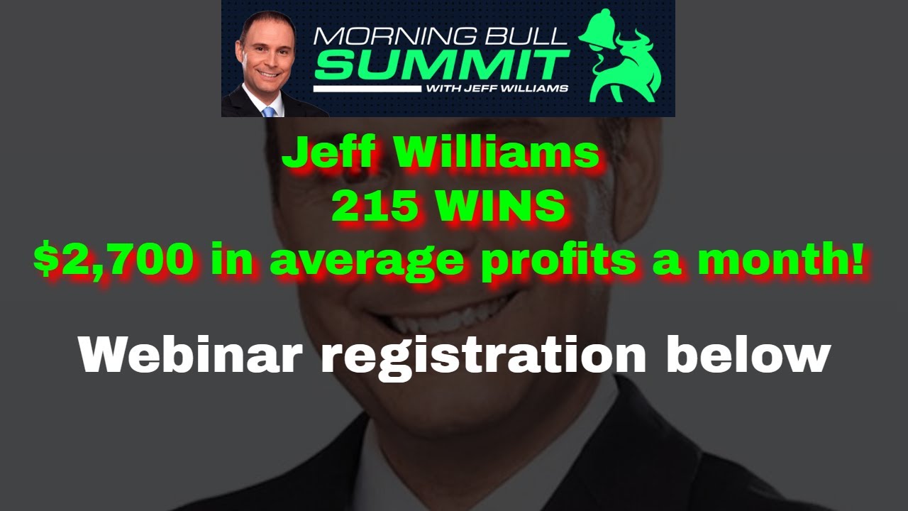 Jeff Williams MASSIVE NEWS!!! THURSDAY 8/10/2023 WEBINAR - YouTube