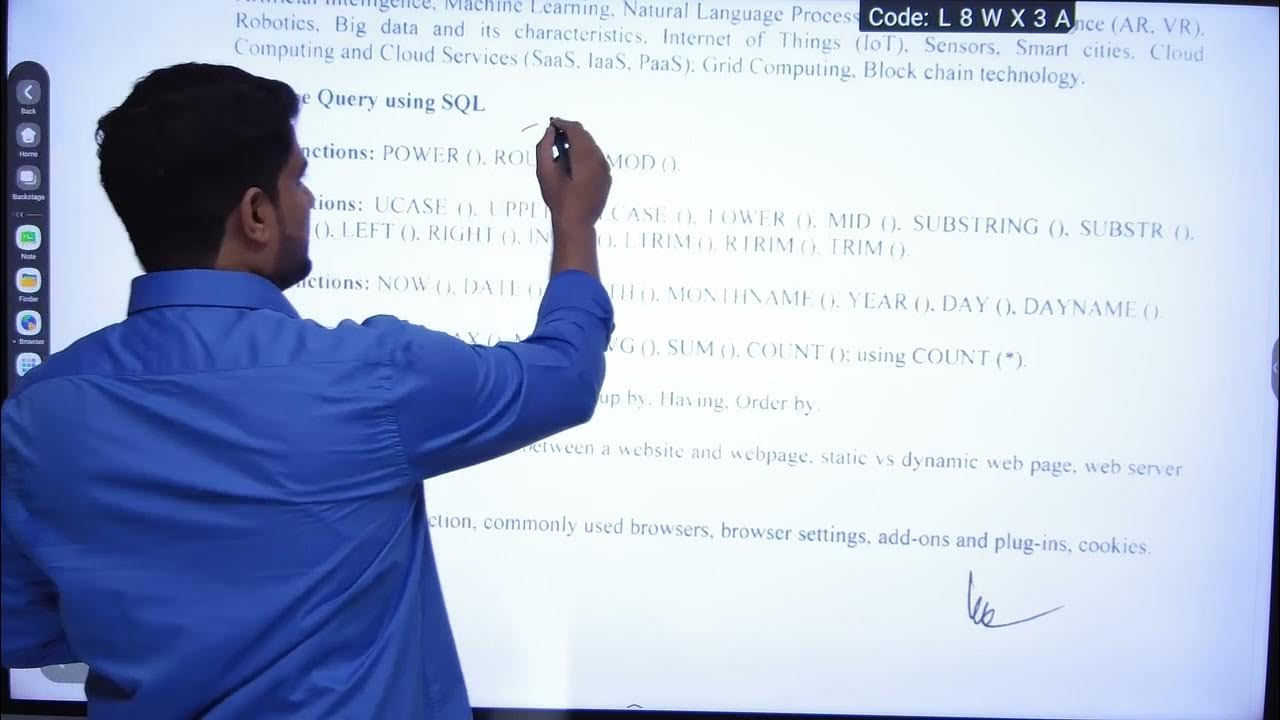 UNIT 14 DATABASE QUERY USING SQL - YouTube